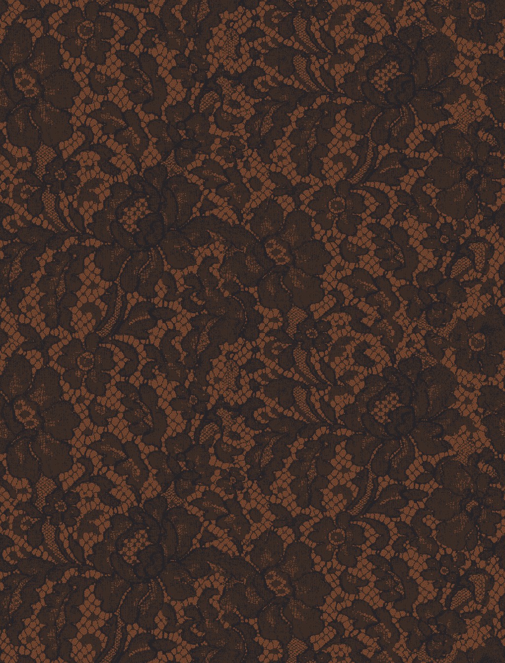 silk lace brown